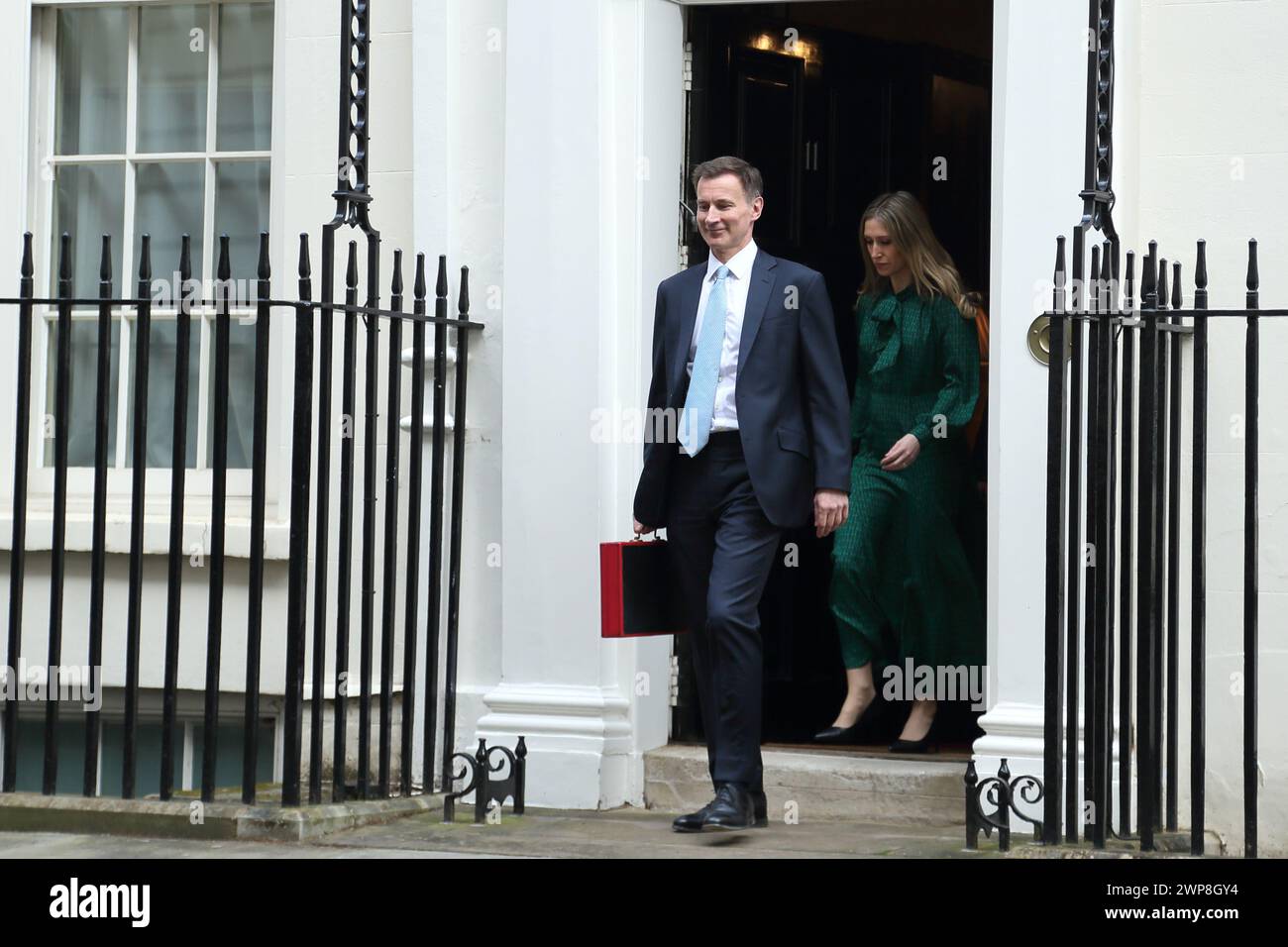 London, UK. 6th Mar, 2024. British Chancellor of the Exchequer Jeremy ...