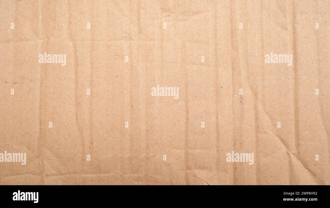 Detail of recycled brown cardboard sheet texture background Stock Photo ...