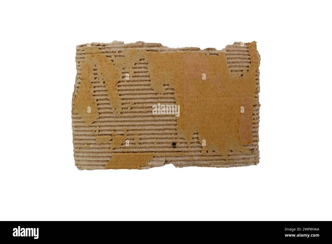 Detail of recycled brown cardboard sheet texture background Stock Photo ...