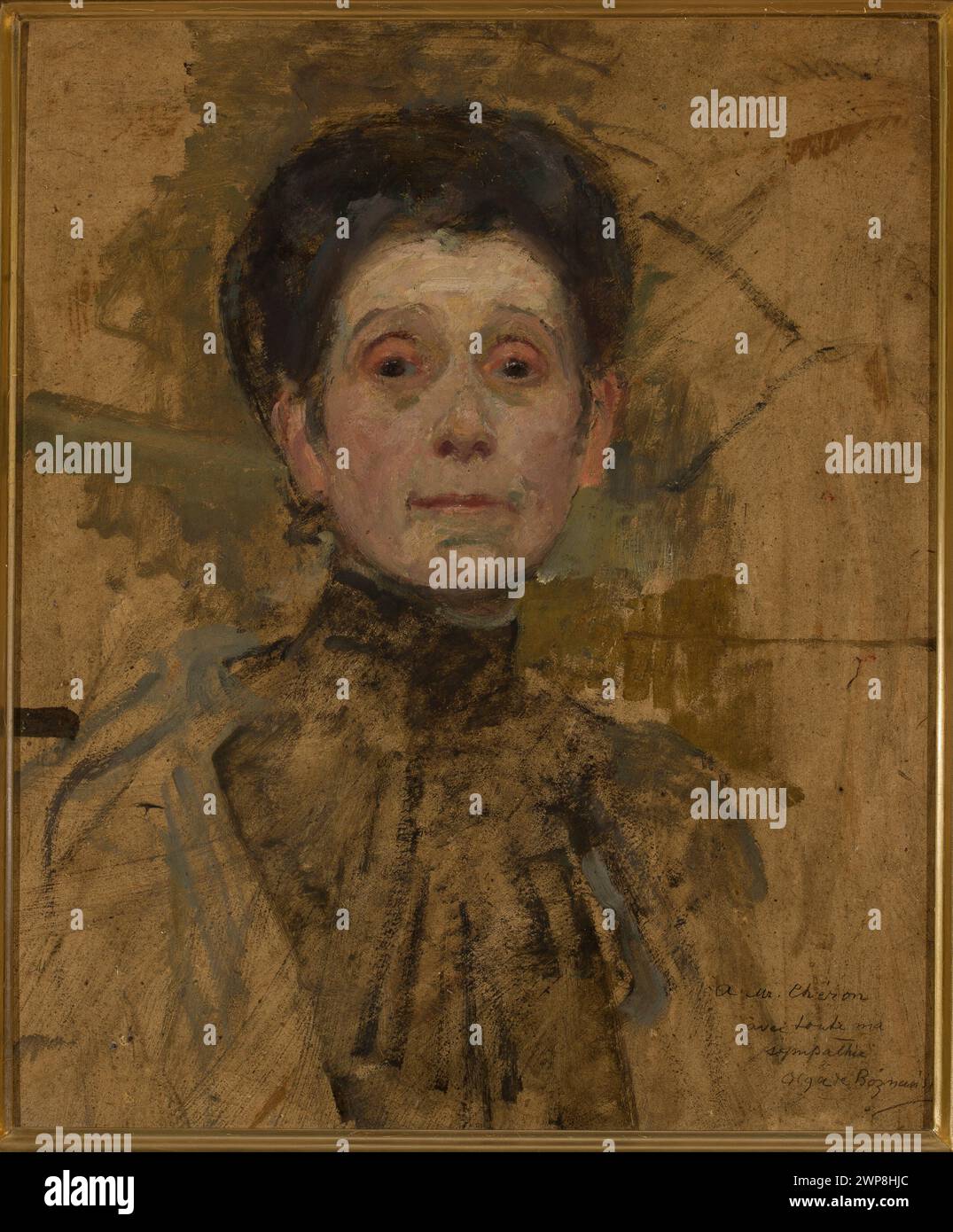 Self -portrait; God, Olga (1865-1940); after 1913 (1913-00-00-1940-00 ...