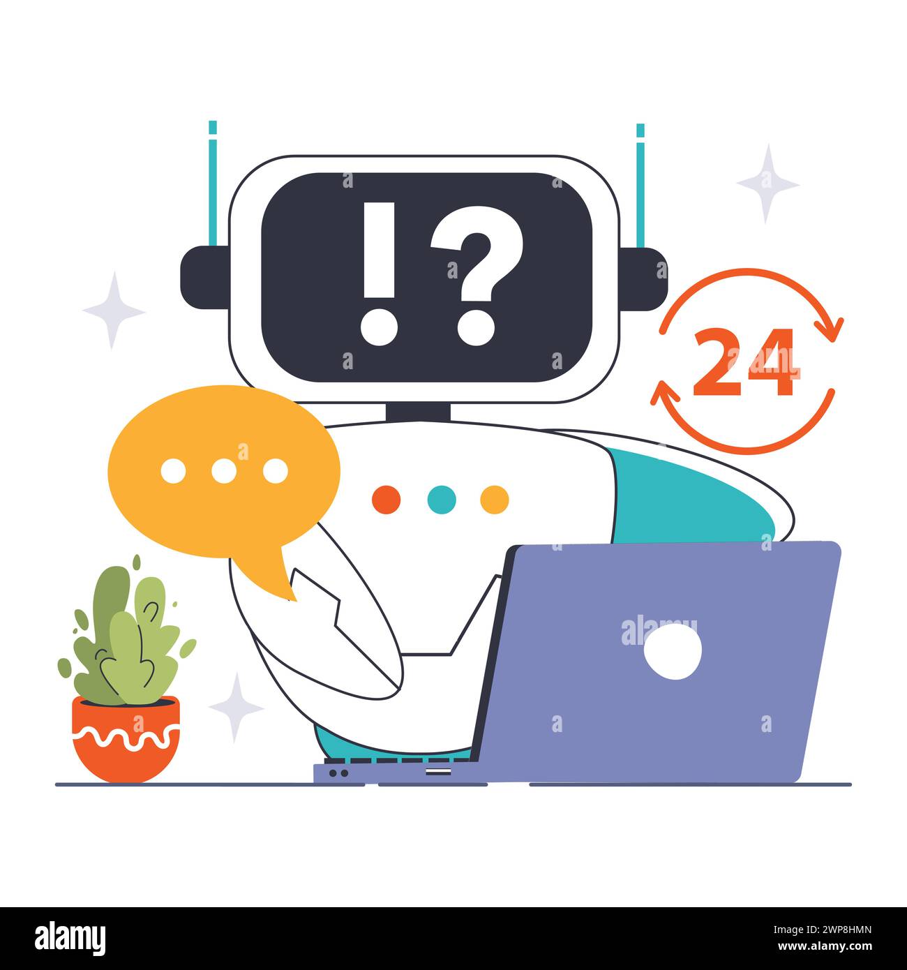 Online queries Stock Vector Images - Alamy
