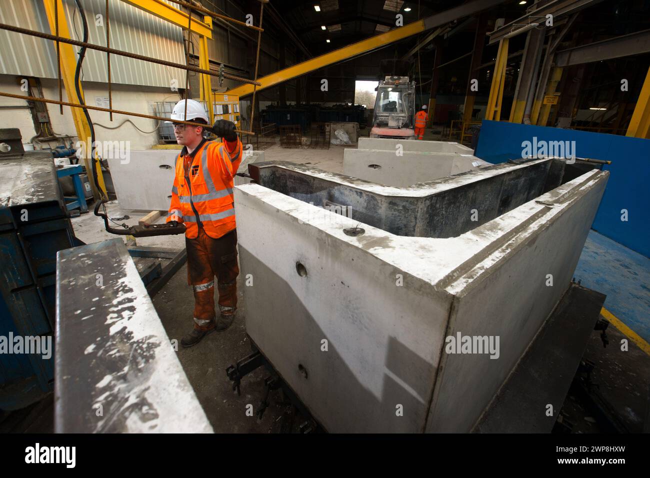 02/12/15 Forterra, pre-cast concrete production, Somercotes, Derbyshire ...