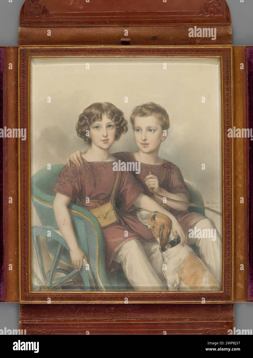 Portrait of alfred and adam potocki hi-res stock photography and images ...