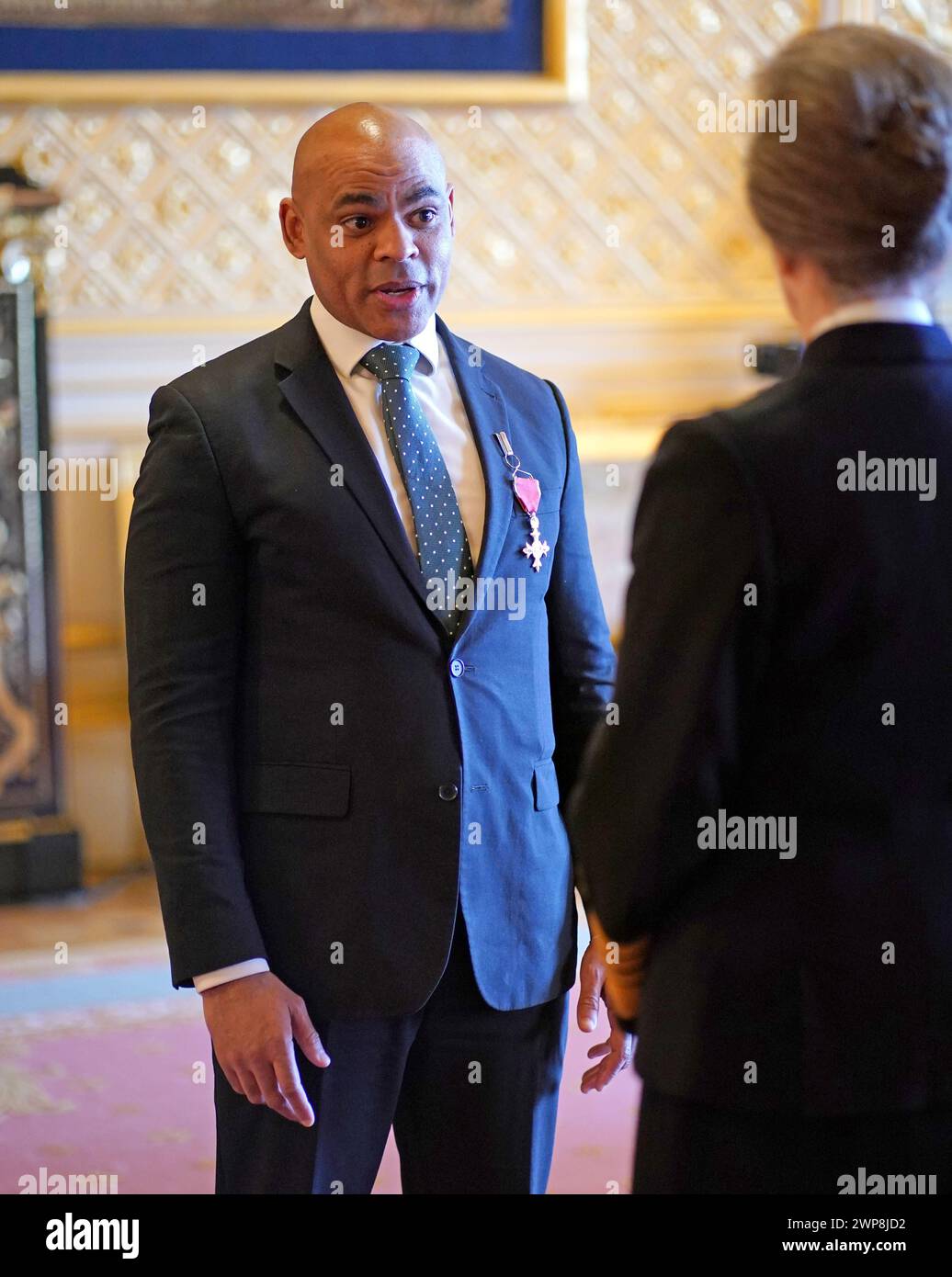 Marvin Rees, from Frenchay, Mayor of Bristol City Council, is made an ...