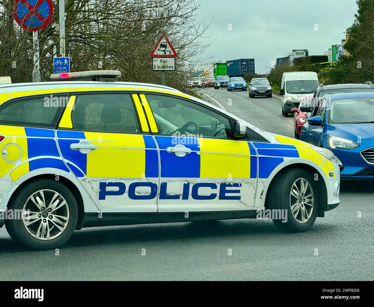 Ipswich, Suffolk - 14 February 2024 : Major delays on the A14 west ...