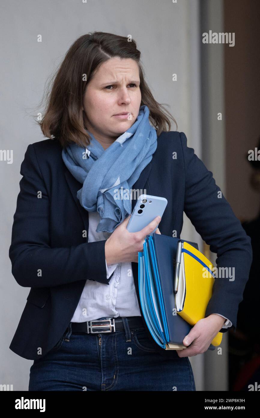 Paris, France. 06th Mar, 2024. France's Deputy Minister for the ...