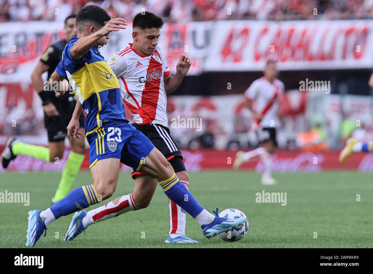 River Plate Boca Juniors SuperClassic Stock Photo - Alamy