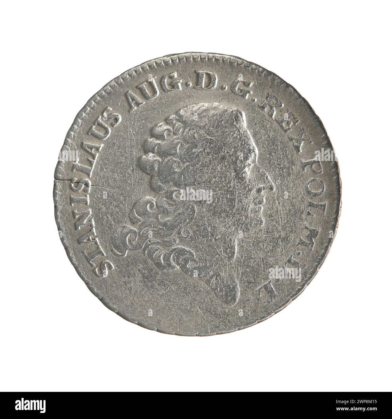 This 1777 medal features Stanisław August Poniatowski, King of Poland ...