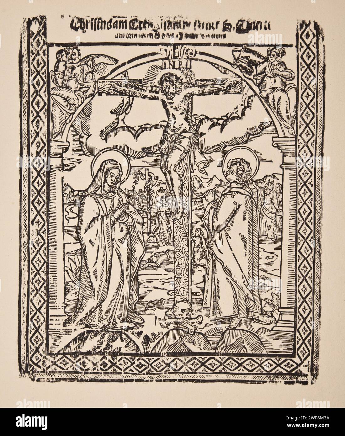 Crucification; unknown, Azarski, Zygmunt (1885-1943); 1921 (print ...