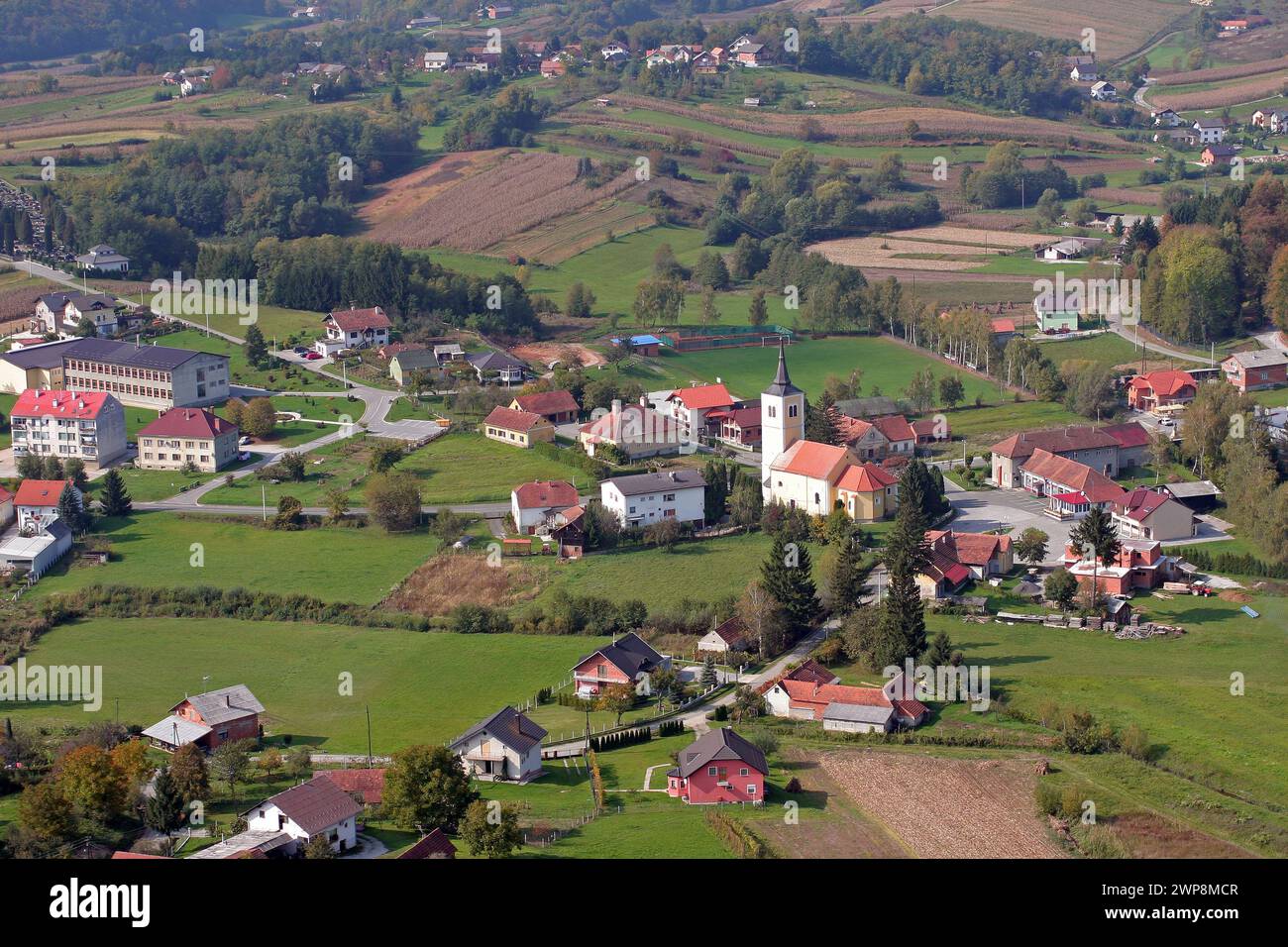 The village of Klenovnik is located on the southern slopes of Ravna ...