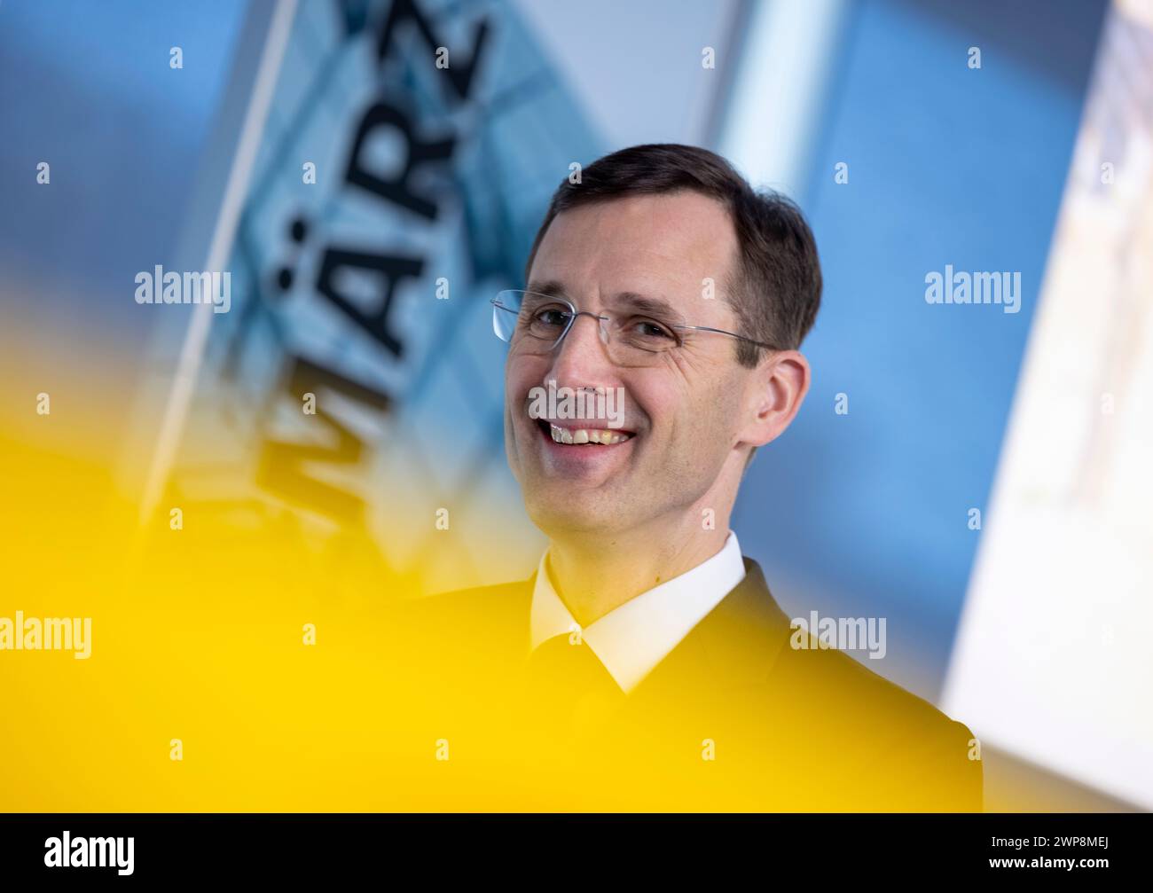 Bonn, Germany. 06th Mar, 2024. Tobias Meyer, CEO of the DHL Group ...