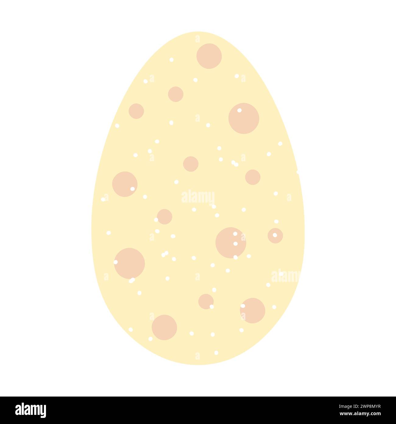 Egg illustration. Simple vector easter egg. One egg Stock Vector Image & Art - Alamy