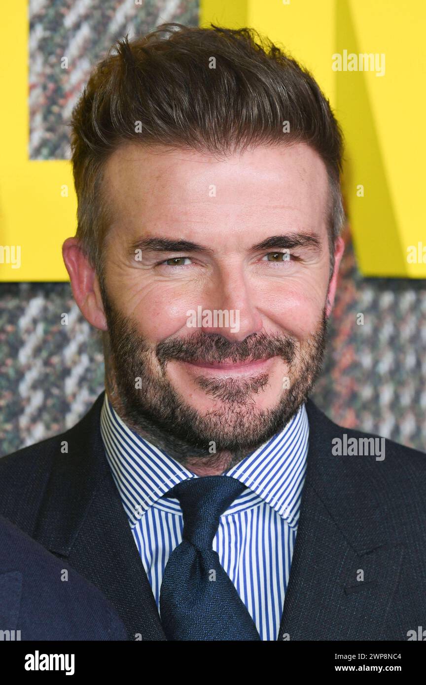 David Beckham bei der Premiere der Netflix-Serie The Gentlemen im ...