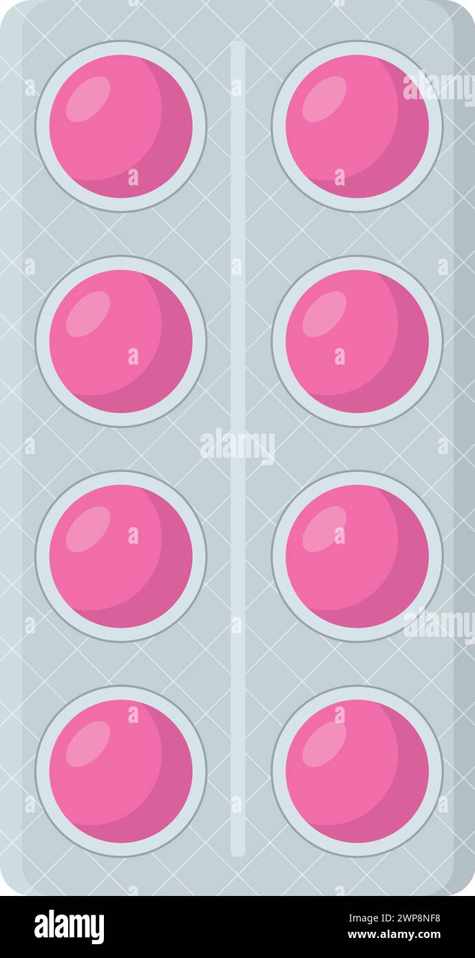 Multi vitamin pill and bottle Stock Vector Images - Alamy