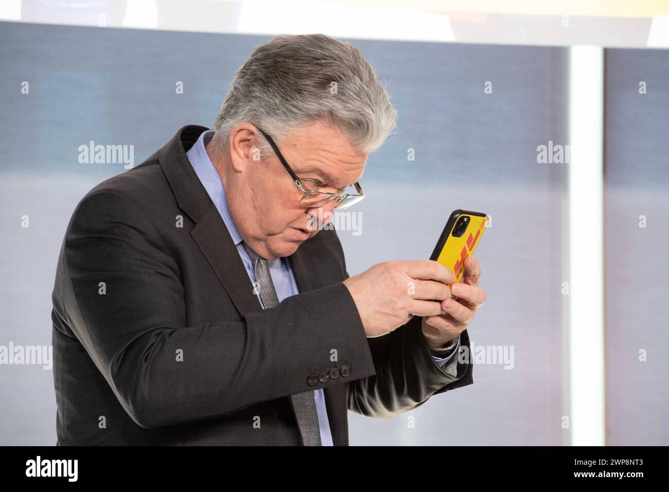 John PEARSON, Vorstandsmitglied, Bilanzpressekonferenz der Deutsche ...