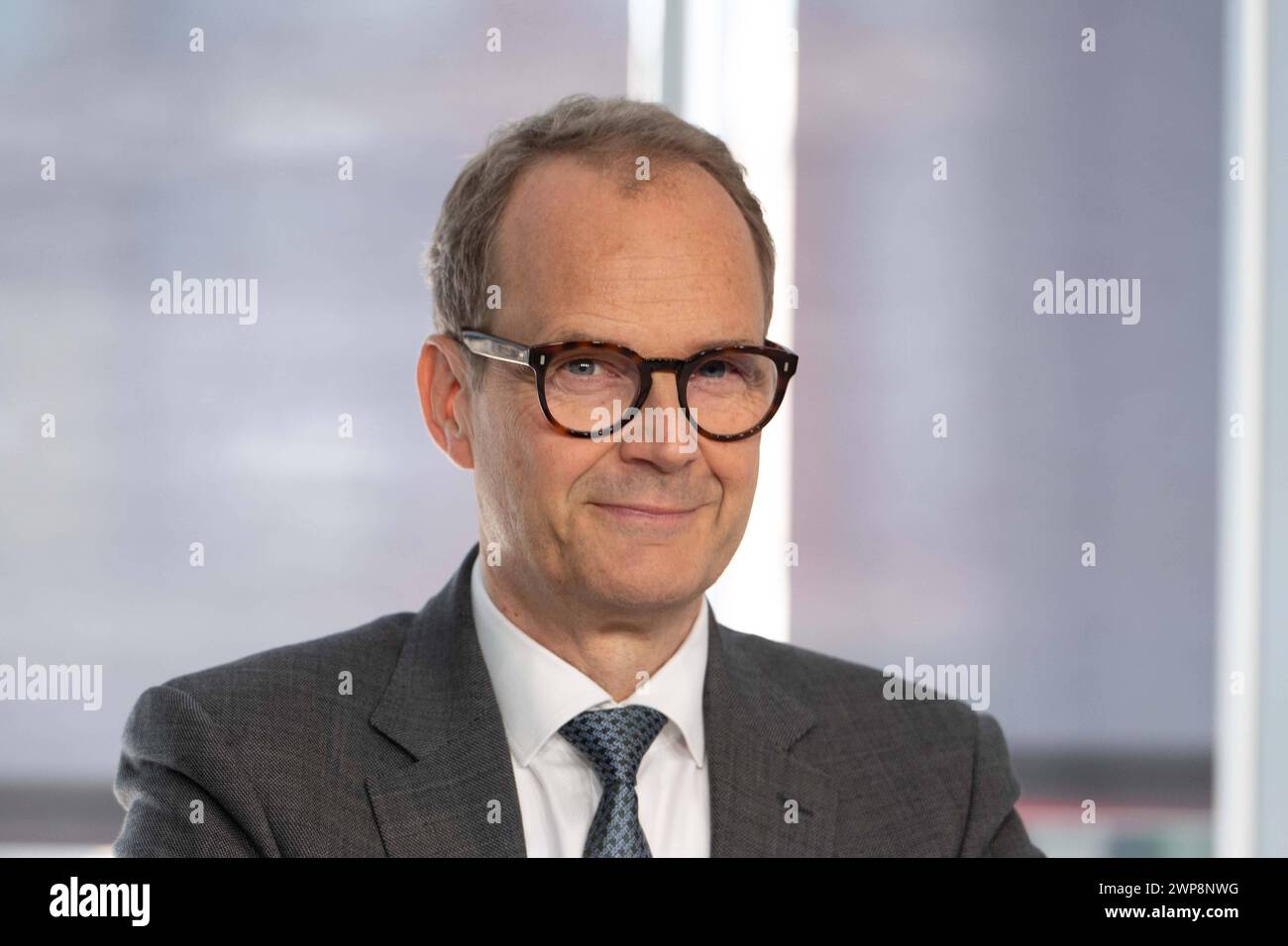 Tim SCHARWATH, Vorstandsmitglied, Bilanzpressekonferenz der Deutsche ...