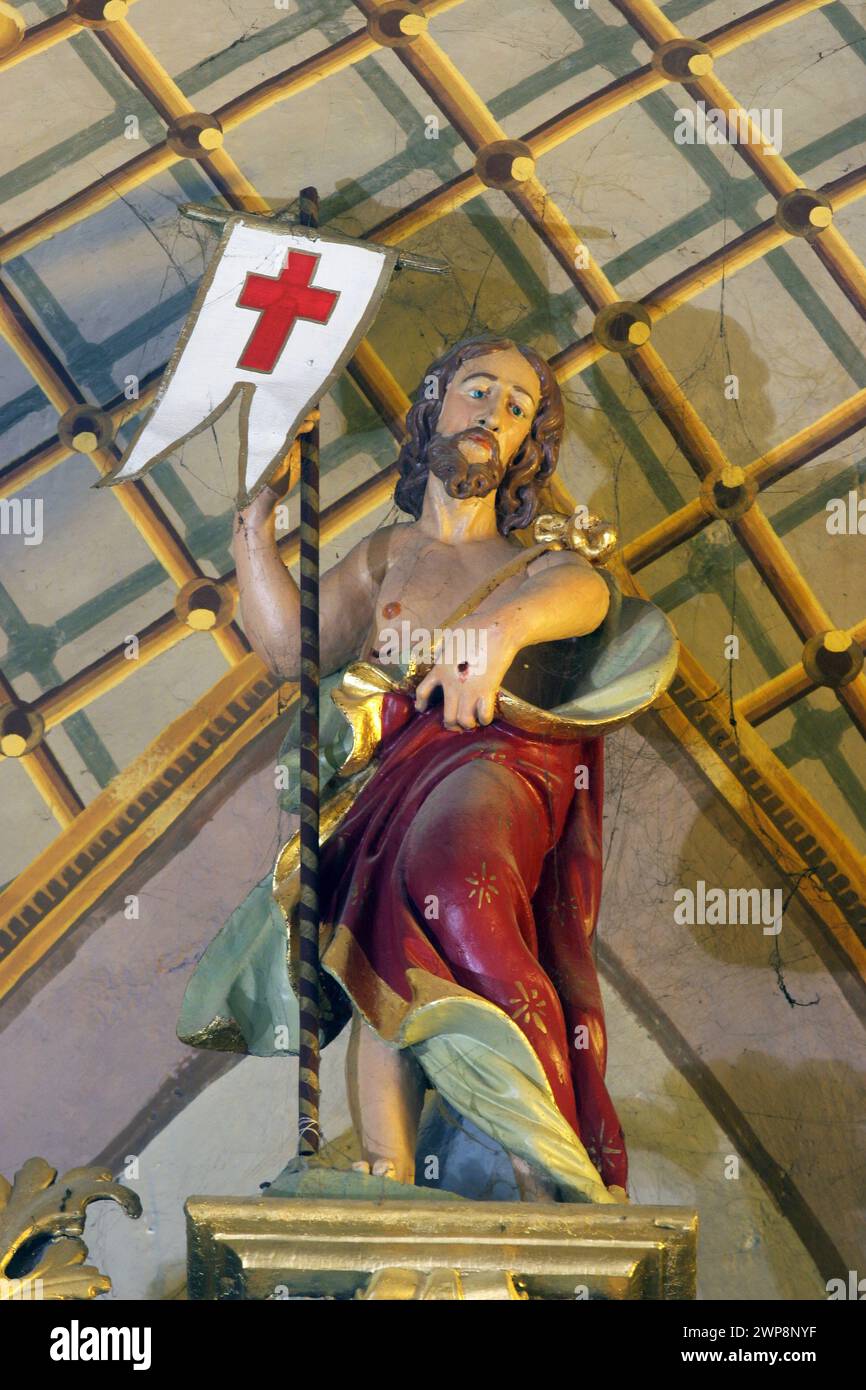 Risen christ cross hi-res stock photography and images - Alamy