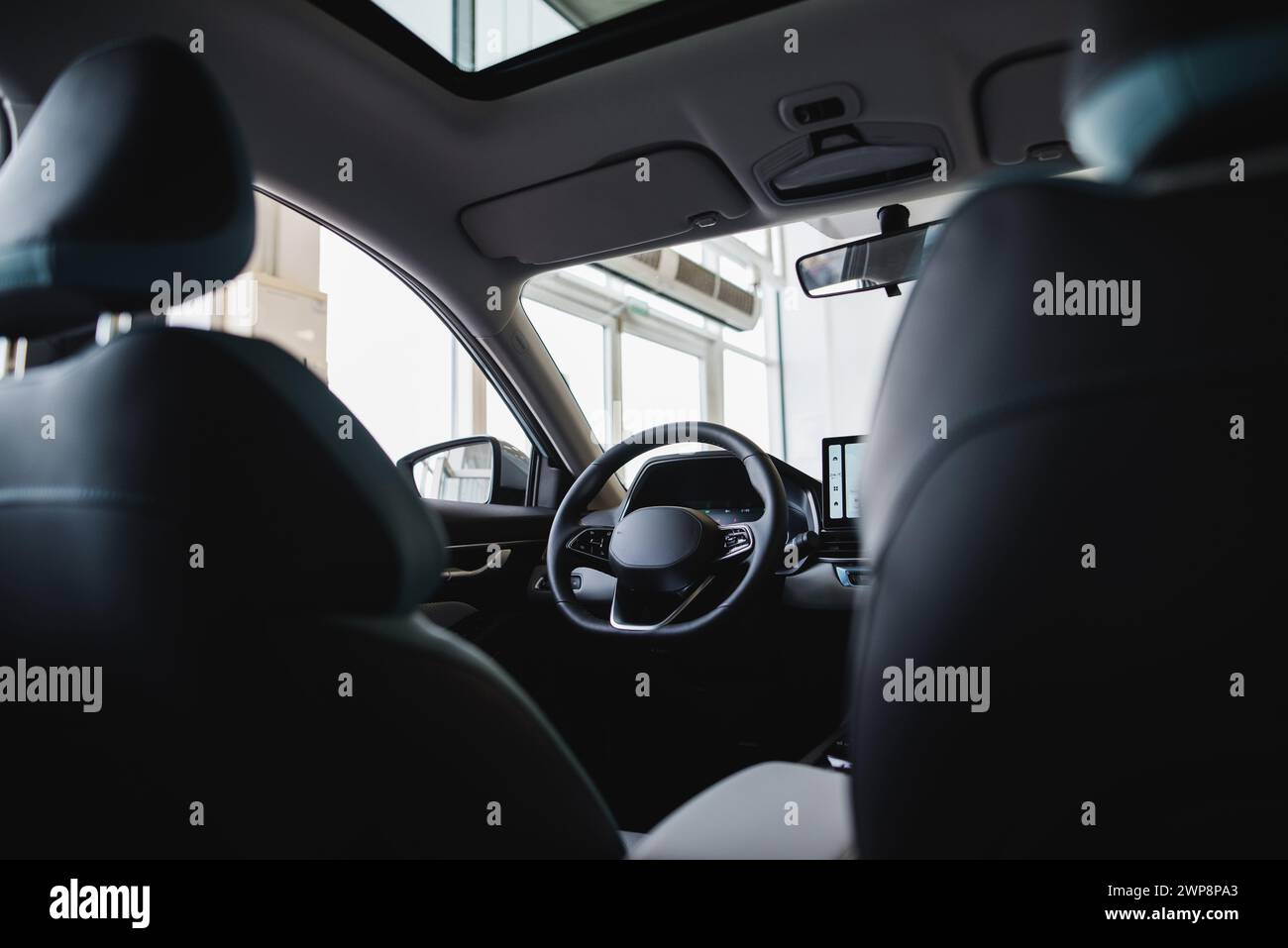 Back of a front car seat hi-res stock photography and images - Alamy