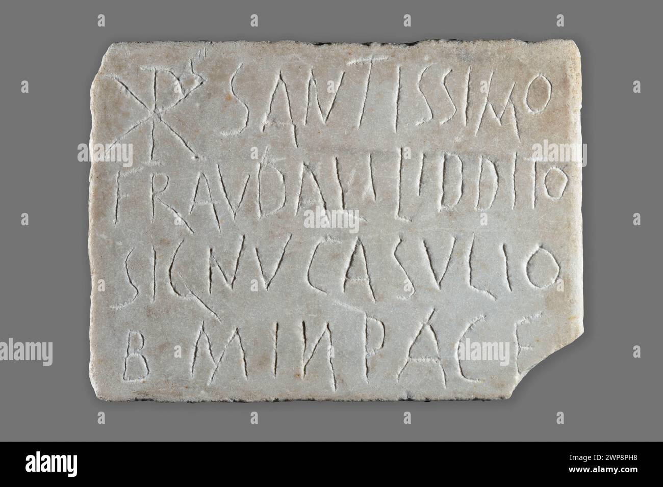 Latin tombstone inscription hi-res stock photography and images - Alamy