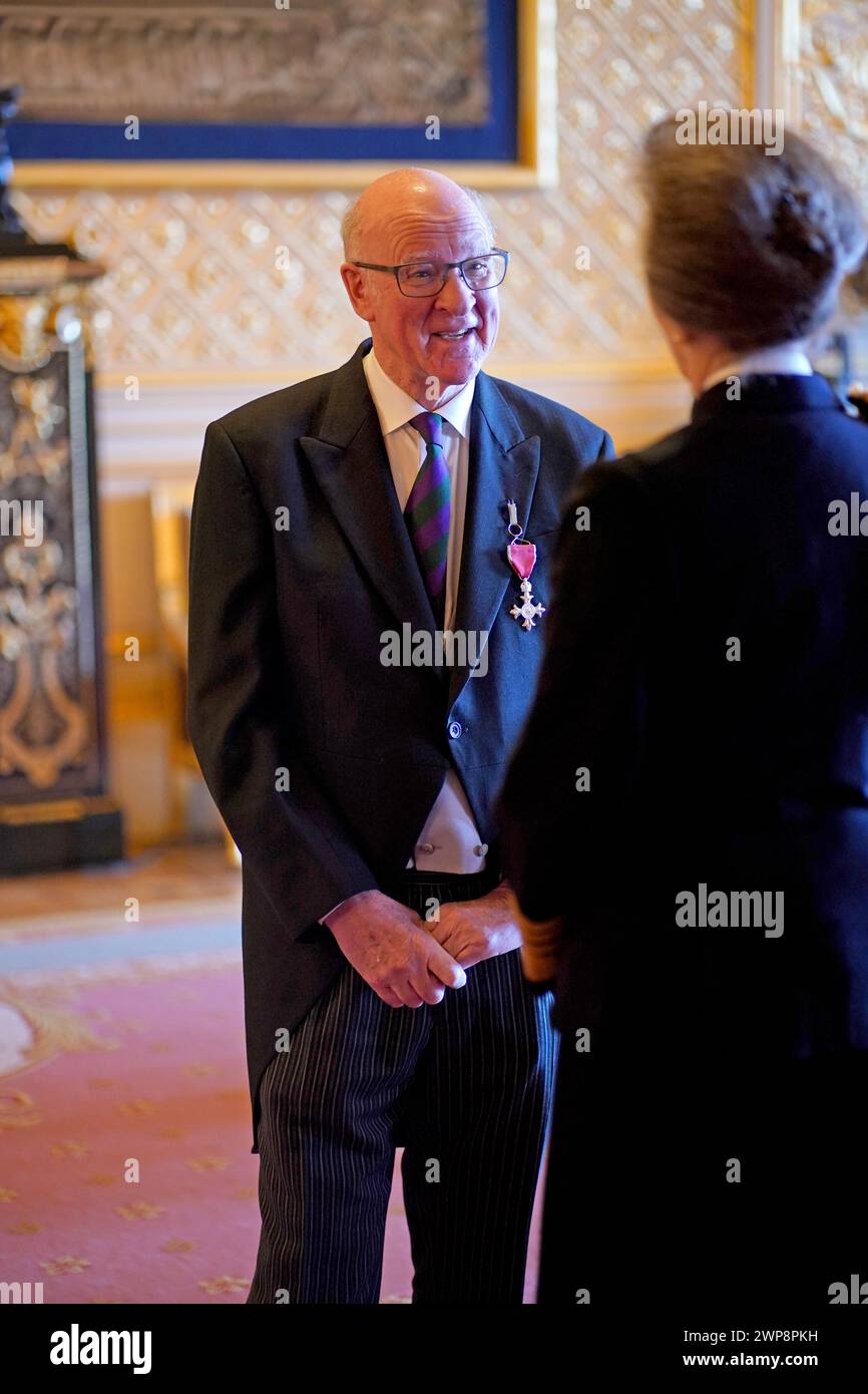 Ian Hewitt, from London, lately Chairman, All England Lawn Tennis Club ...