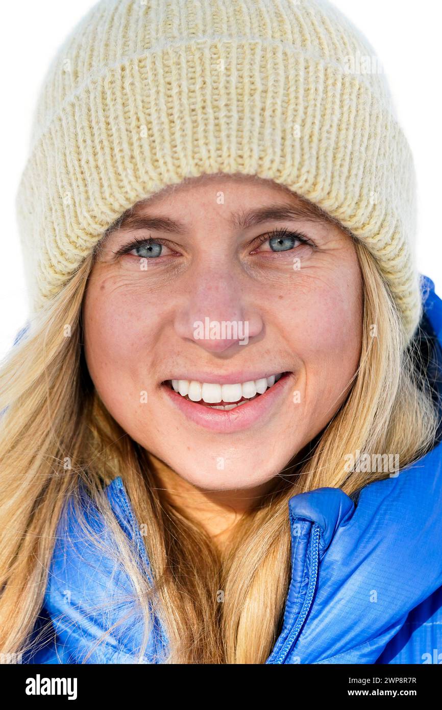 Oslo 20240306.TV2's expert commentator Tiril Eckhoff before the ...