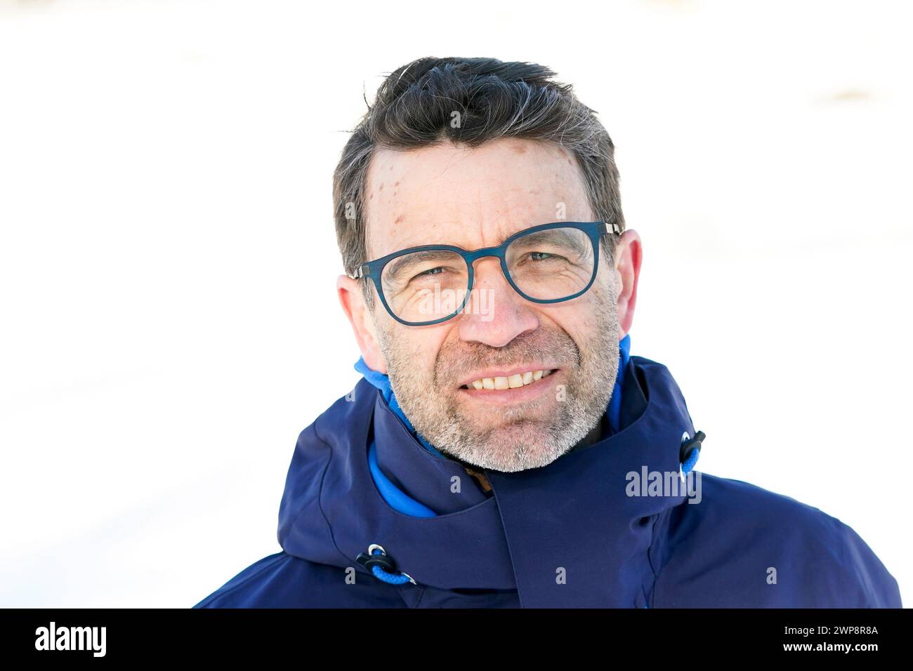 Oslo 20240306.TV2's expert commentator Ole Einar Bjorndalen before the ...