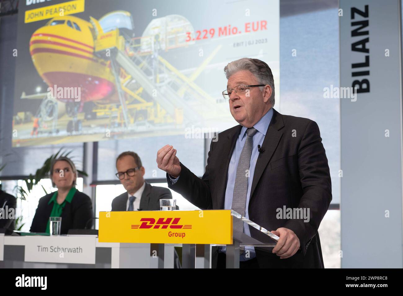 John PEARSON, Vorstandsmitglied, Bilanzpressekonferenz der Deutsche ...