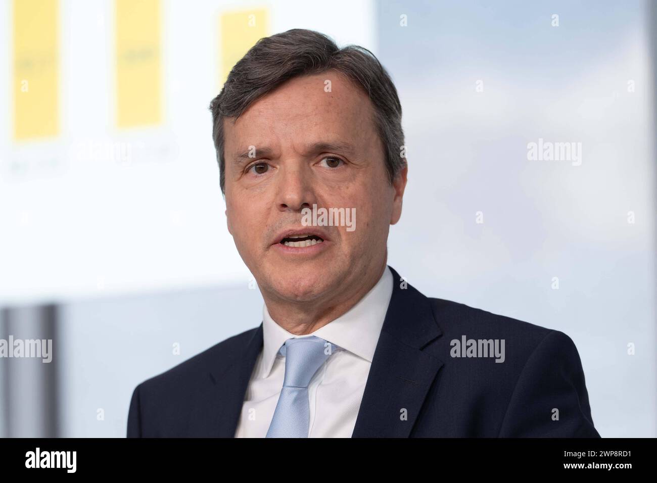 Pablo CIANO, Vorstandsmitglied, Bilanzpressekonferenz der Deutsche Post ...