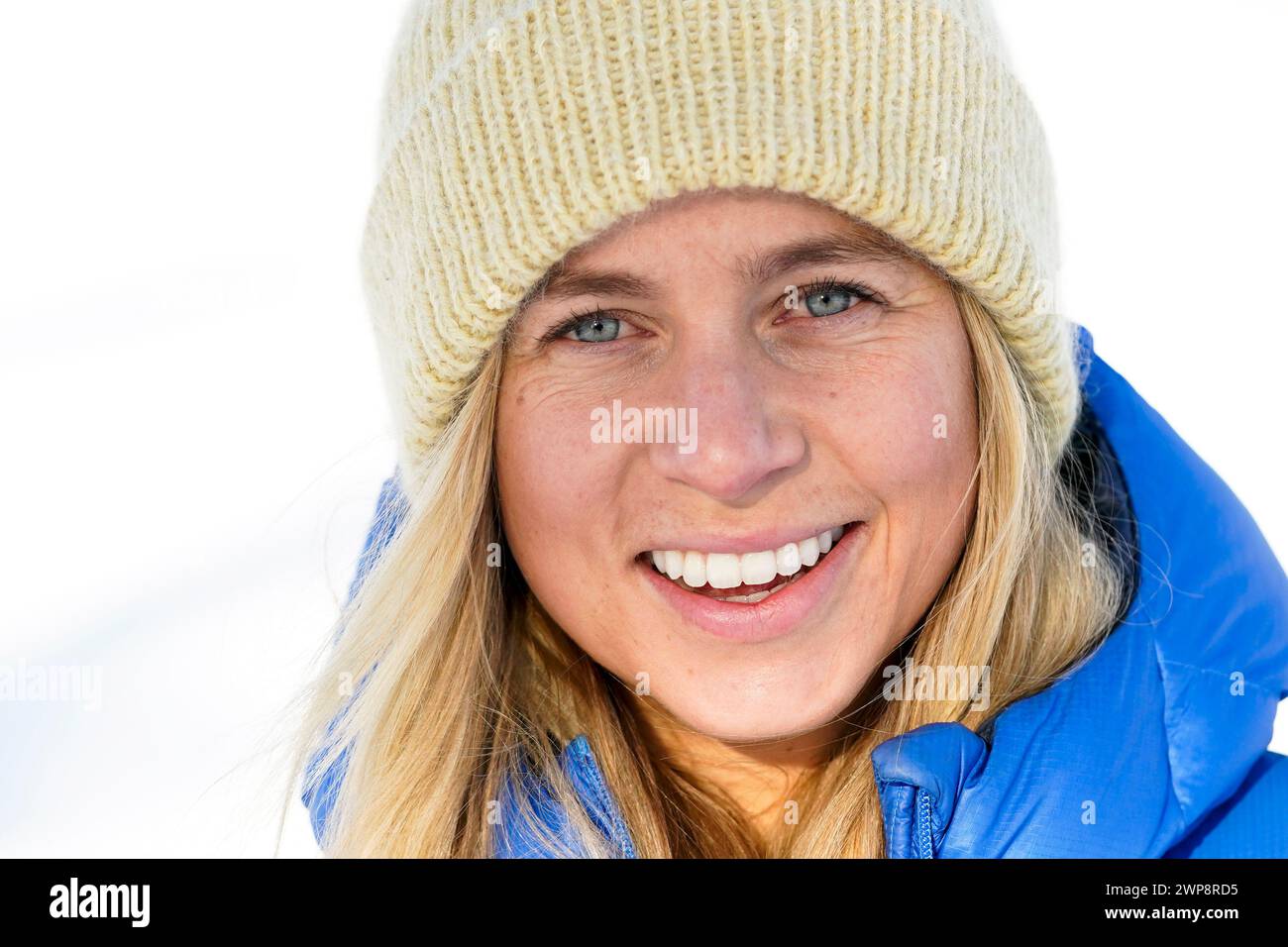 Oslo 20240306.TV2's expert commentator Tiril Eckhoff before the ...