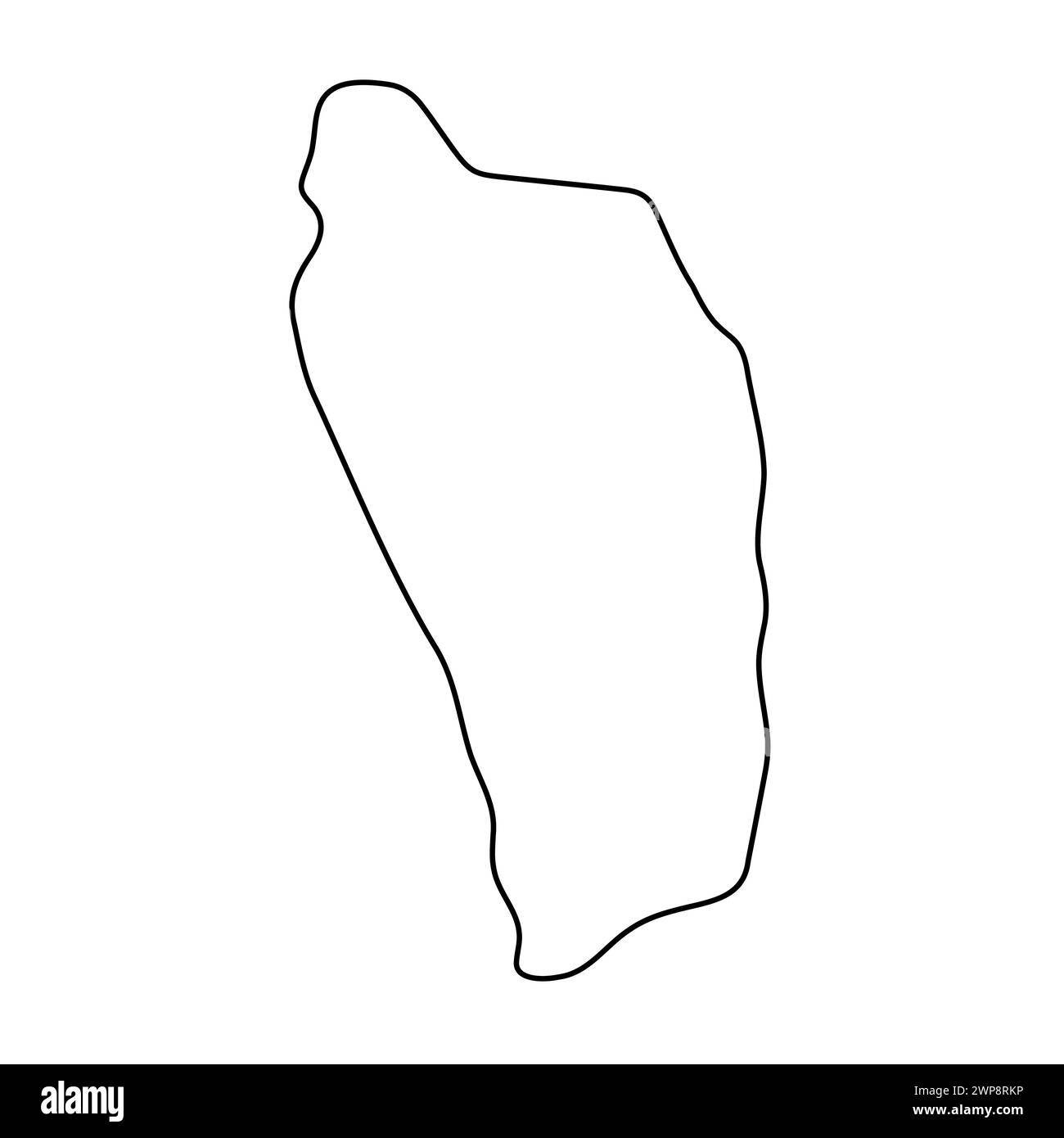 Dominica silhouette Black and White Stock Photos & Images - Alamy