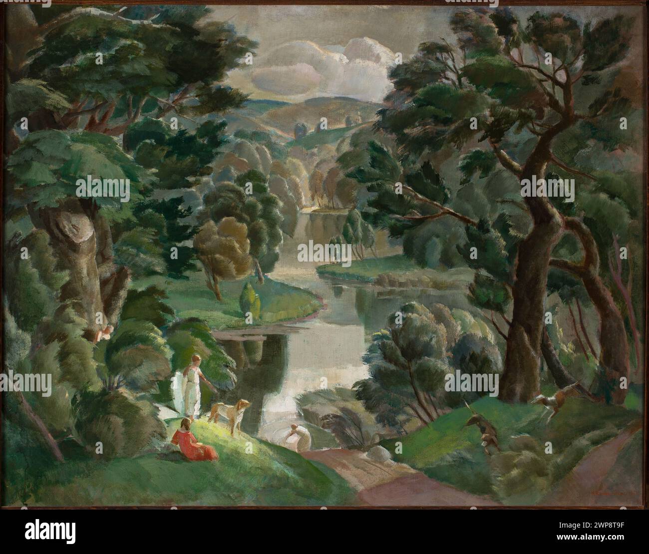 Landscape romantic; Rouba, Micha (1893-1941); before 1938 (0-00-00-1938 ...