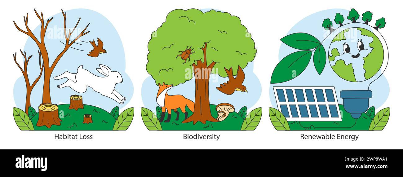 Invasive ecology Stock Vector Images - Alamy