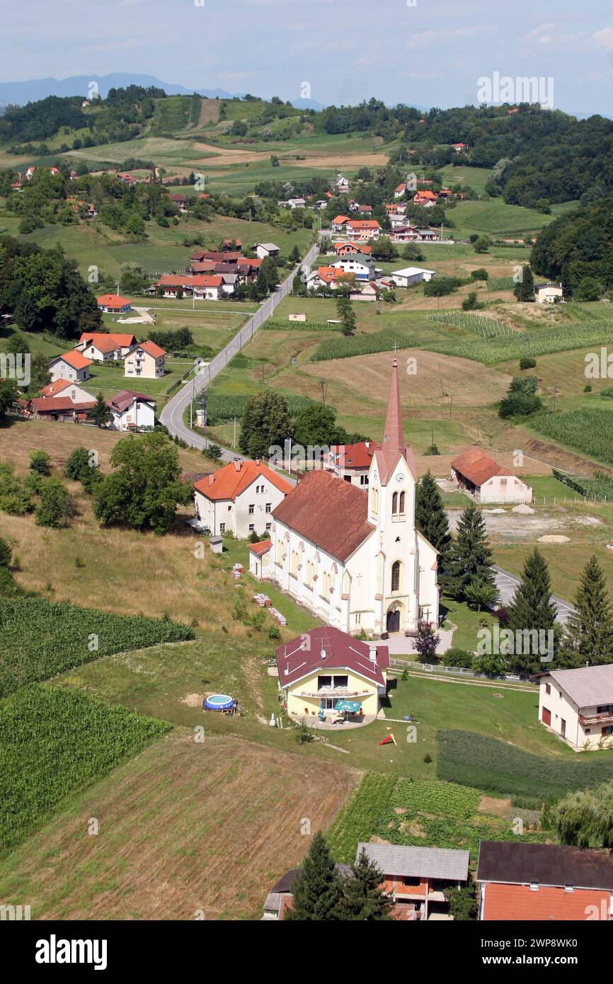 Parish Church of Saint Roch in Luka, Croatia, Croatia Stock Photo - Alamy