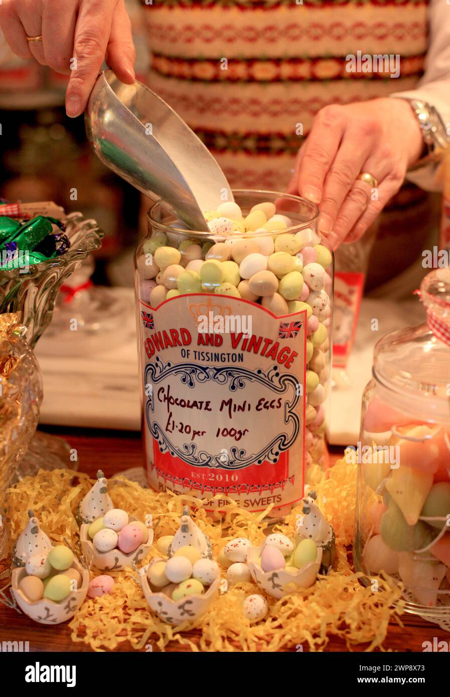 Picture dated 06/03/13 shows traditional sweet shop, Edward and Vintage ...