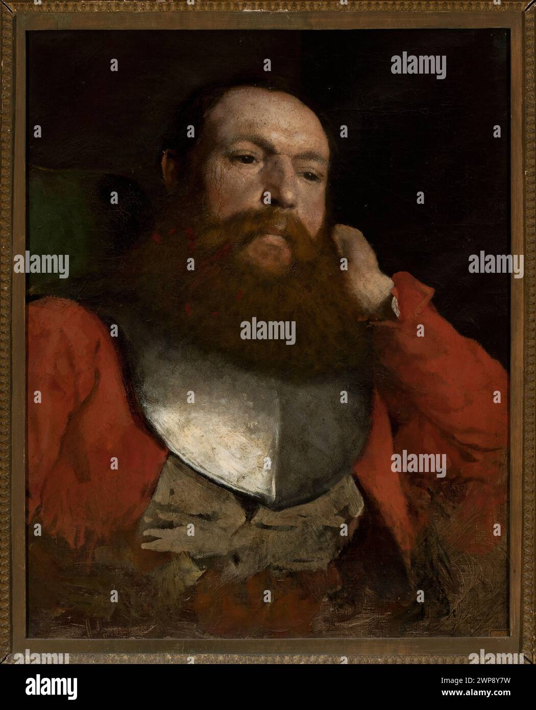 Portrait study; Gierymski, Aleksander (1850-1901); around 1870- 1872 ...