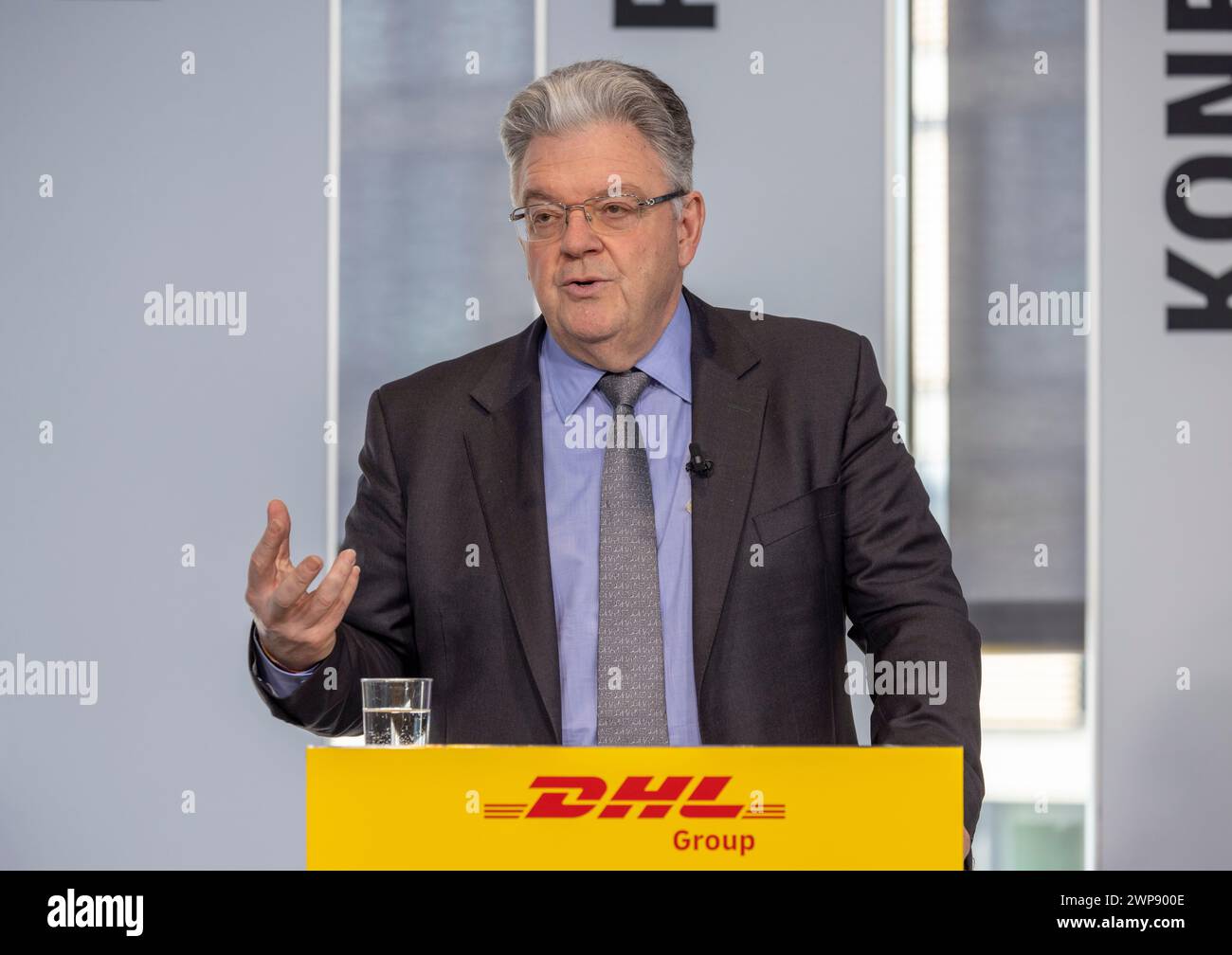 Bonn, Germany. 06th Mar, 2024. John Pearson, member of the DHL Group ...