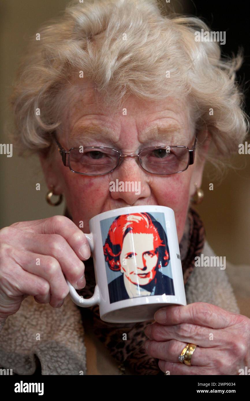 08/04/13 Christine Mary Cooper (91) school friend of Margaret Roberts ...