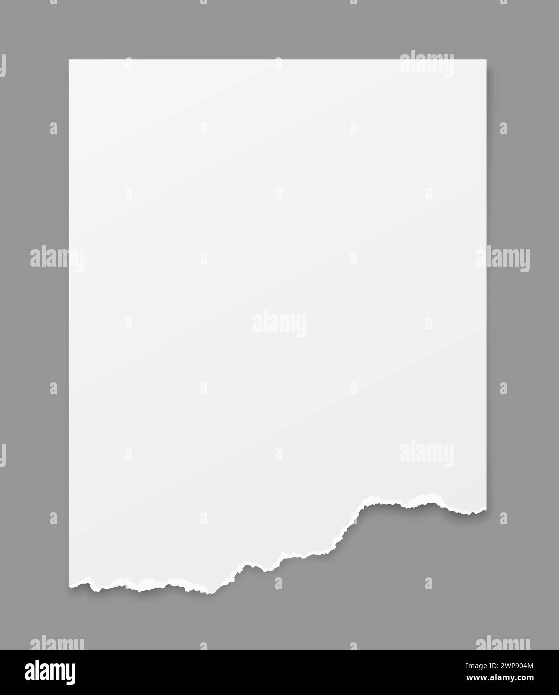 Torn out sheet Stock Vector Images - Alamy