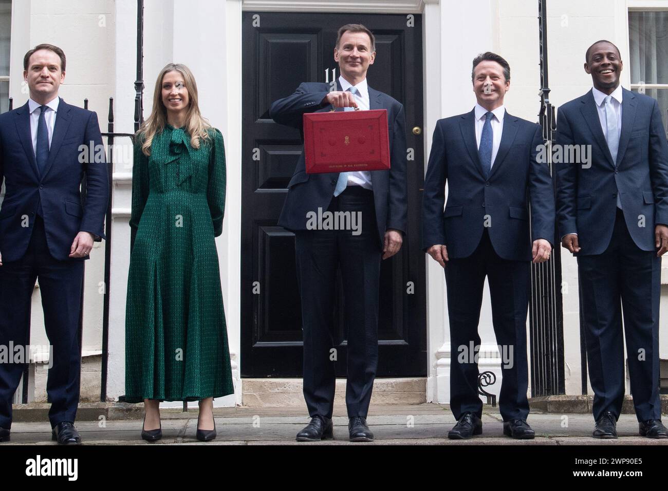 London, UK. 06 Mar 2024. (L-R) - Gareth Davies - Exchequer Secretary to ...