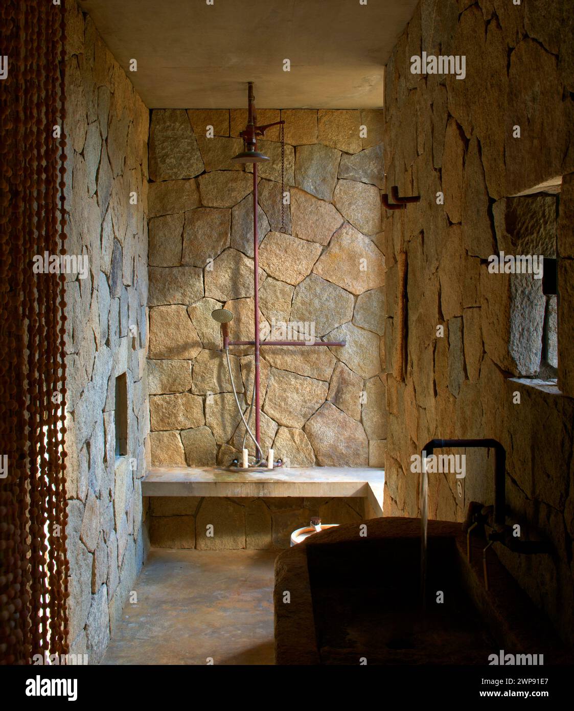 Master Suite bathroom. Casa Cometa, Mazunte, Mexico. Architect ...