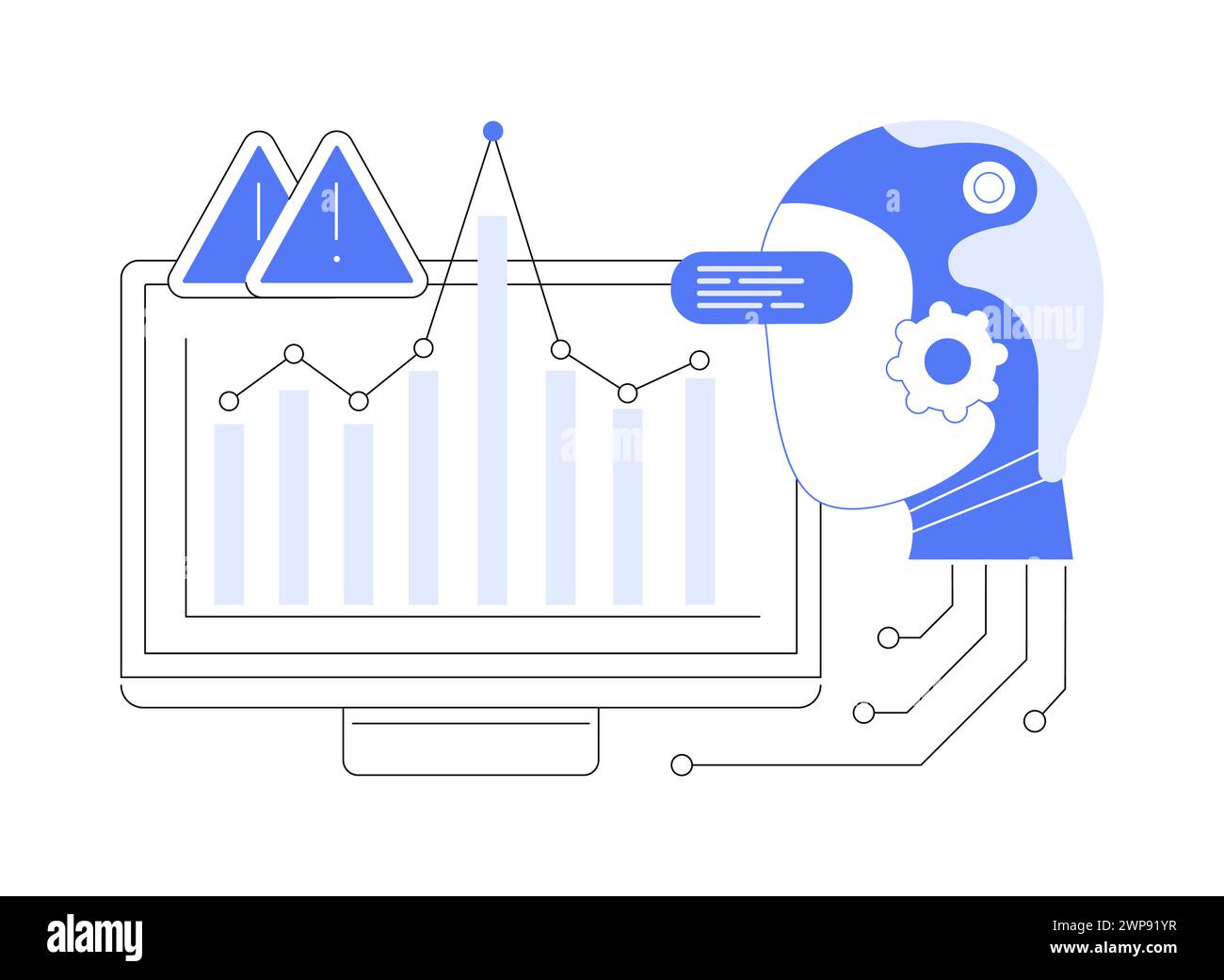 AI-Anomaly Detection abstract concept vector illustration Stock Vector ... AI-Anomaly Detection abstract concept vector illustration Stock Vector ...