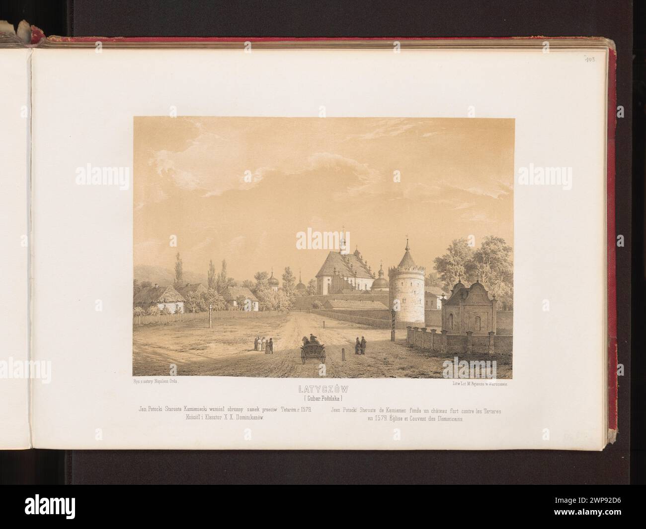 Napoleon 1807 1883 album widokow historycznych polski hi-res stock ...