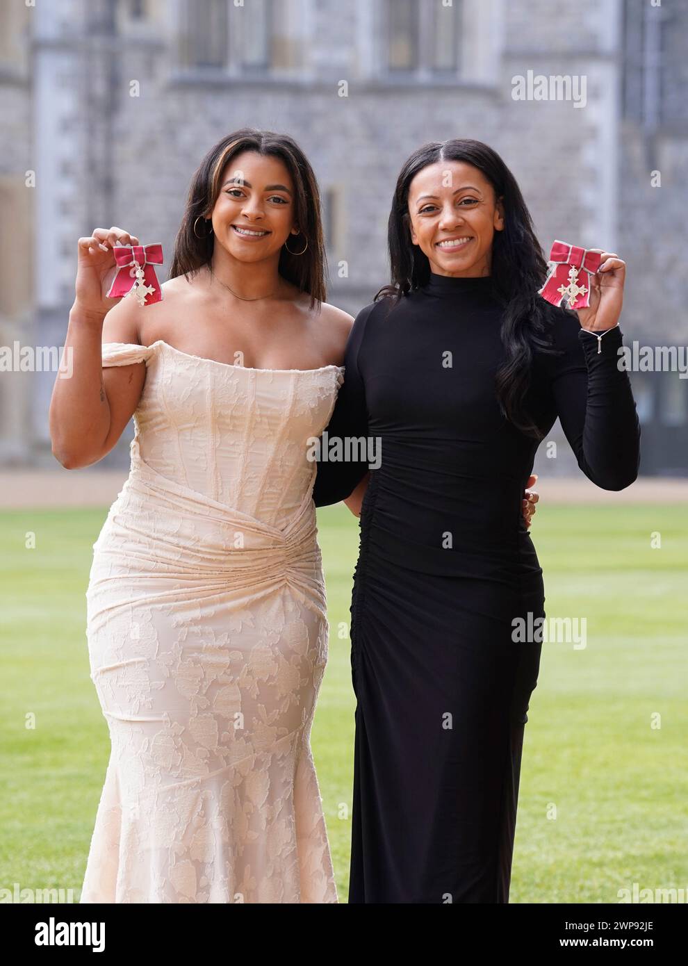 Elissa Downie (Ellie Downie, left) and Rebecca Downie (Becky Downie ...