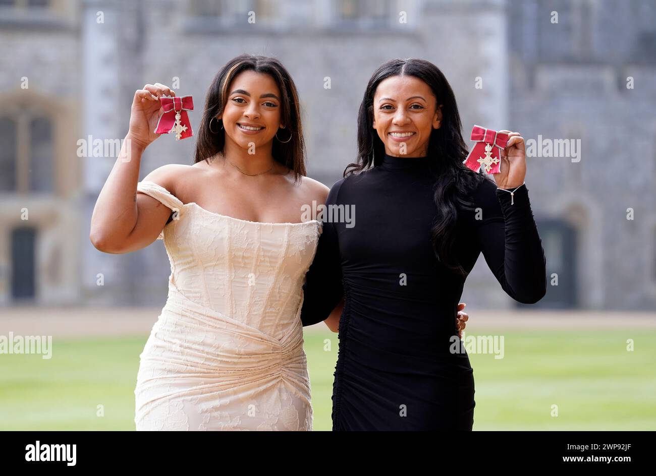 Elissa Downie (Ellie Downie, left) and Rebecca Downie (Becky Downie ...