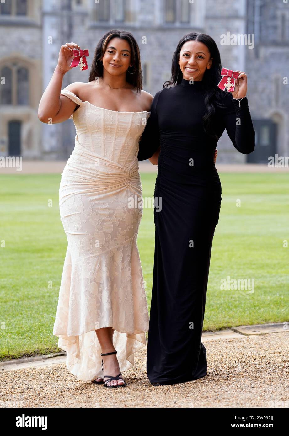 Elissa Downie (Ellie Downie, left) and Rebecca Downie (Becky Downie ...