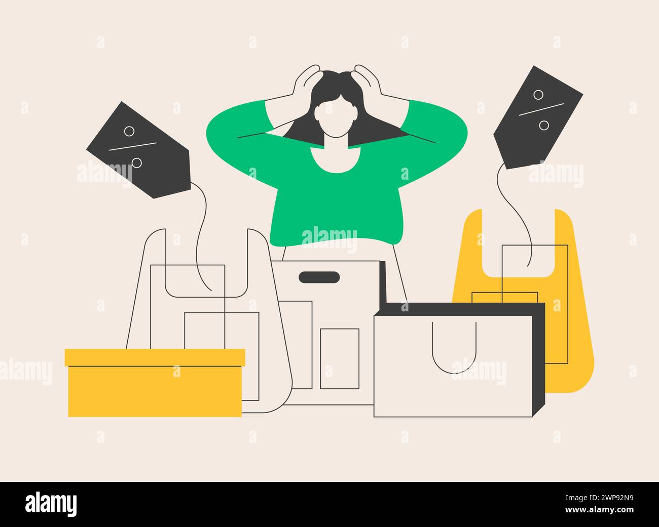 Purchasing habits abstract concept vector illustration Stock Vector ...