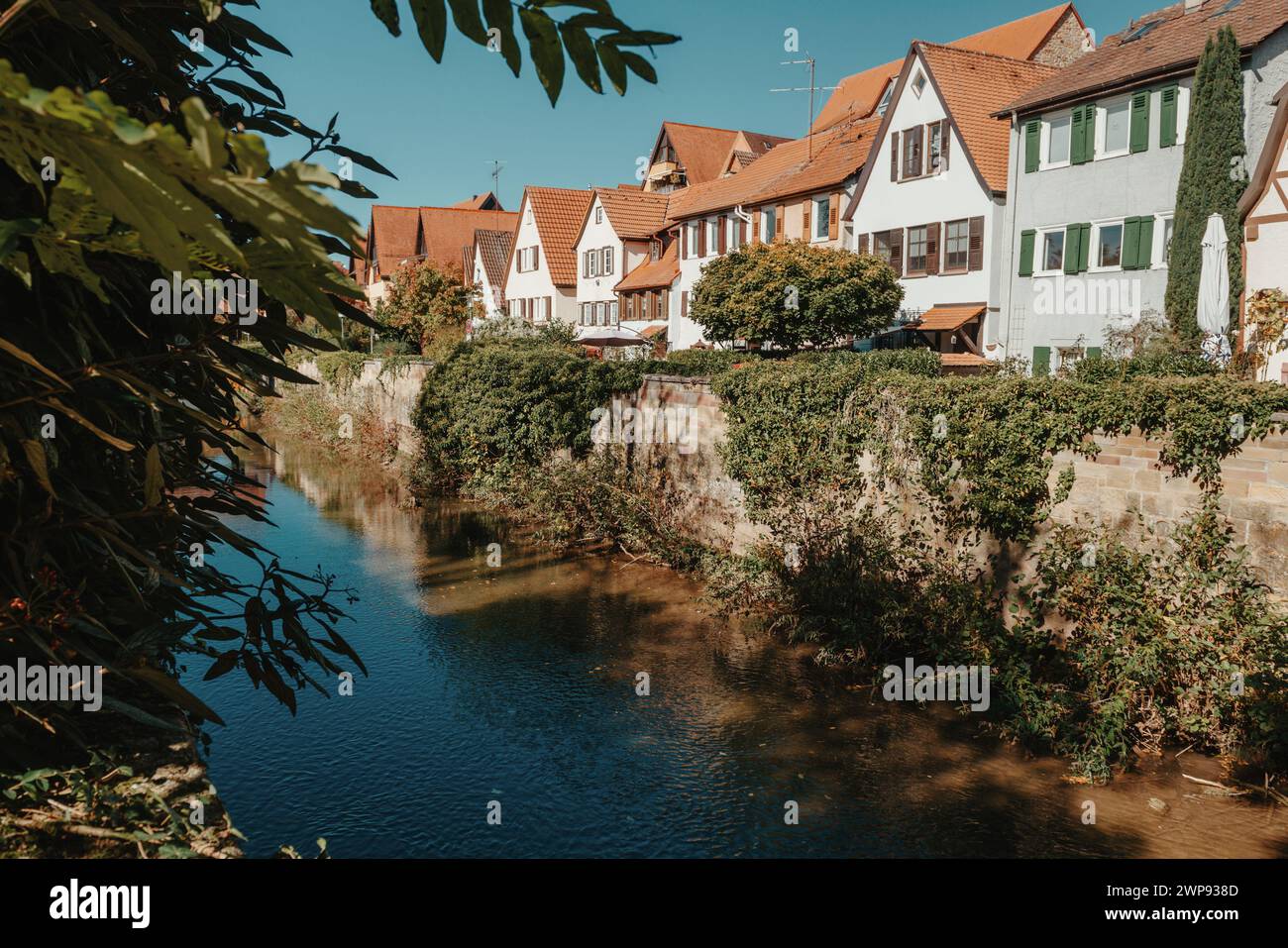 Old national German town house in Bietigheim-Bissingen, Baden ...