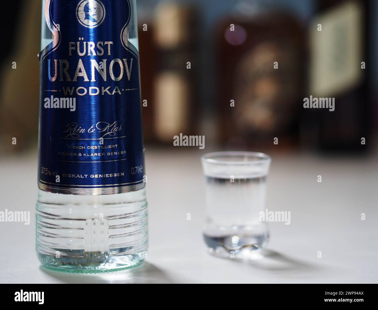 Furst uranov wodka hi-res stock photography and images - Alamy