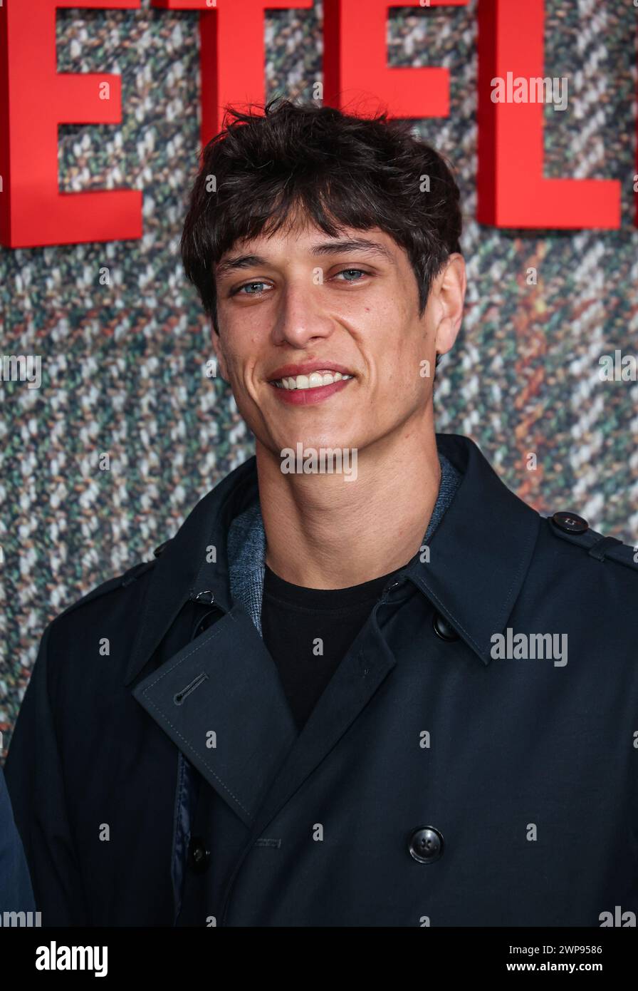 London, UK. 05th Mar, 2024. Aaron Unknown attends the UK Series Global ...