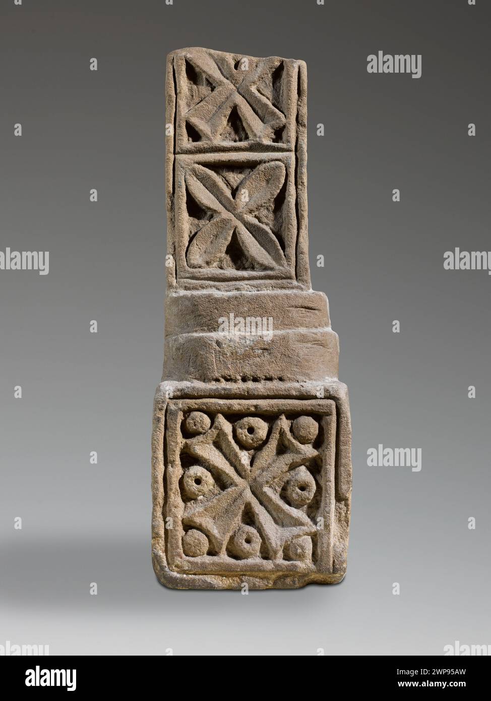 This 7th-century Nubian Gara fragment from Faras, Sudan, contains ...